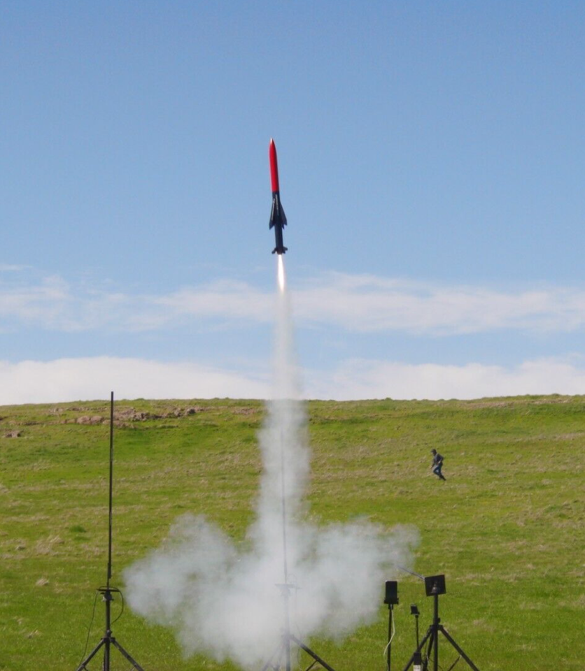3 Inch Exocet Missile model rocket kit from Bad Boy Rocketry 3” dia ...