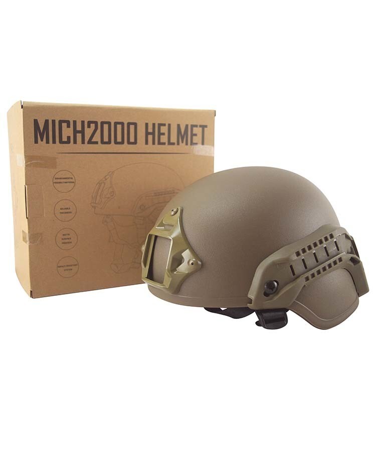 Mitch Helmet AMP 1 X Ballistic Helmet: Lightweight, Boltless