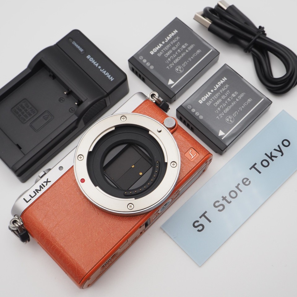 [Mint] Panasonic LUMIX DMC-GM1 Orange Digital Camera (Japanese only ...