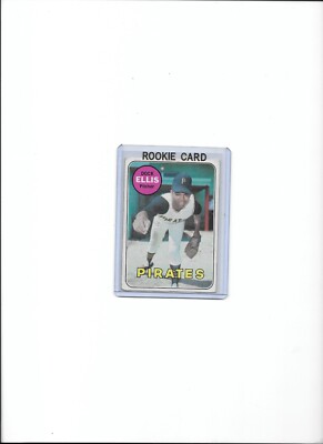 Dock Ellis Pirates 1969 Topps Rookie #286 EX | eBay