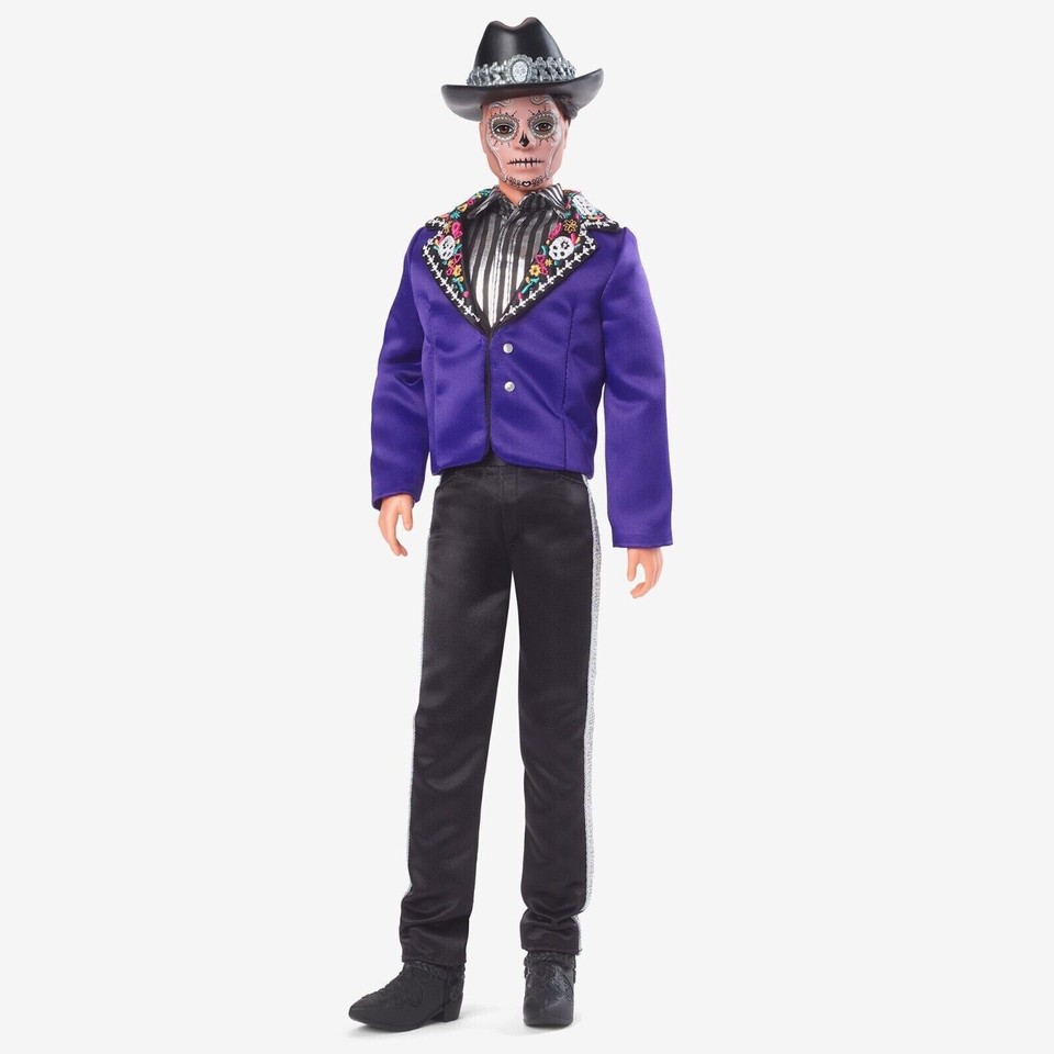 Barbie Signature Black Label 2023 Día De Muertos Ken Collector Doll ...