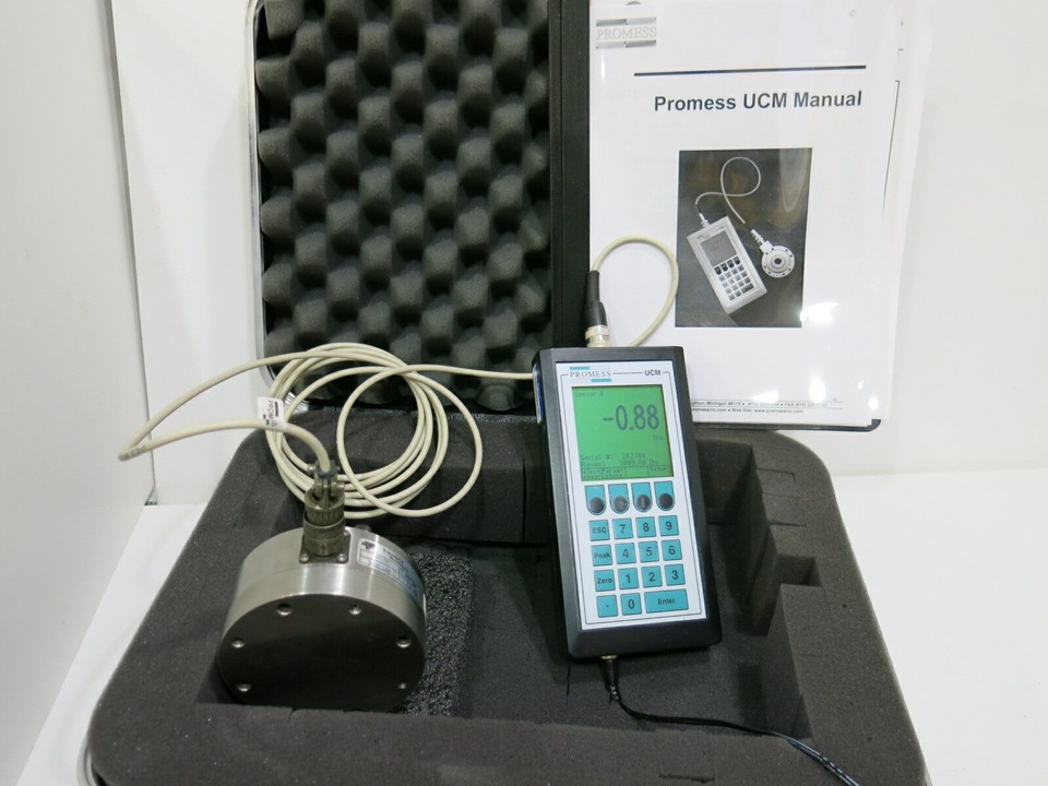 PROMESS UCM CONTROLLER | TRANSDUCER TECHNIQUES SWP-1K LOAD CELL | eBay