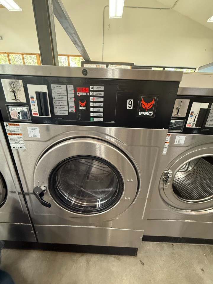 IPSO Commercial Washing Machine Bundle : 1-55, 1-40, 2-30 BUYER PAYS ...