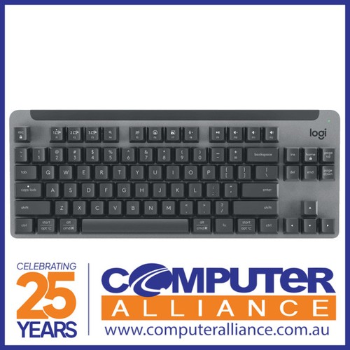 Logitech K855 TKL Linear-Red Mechanical Wireless Keyboard Graphite | eBay Australia