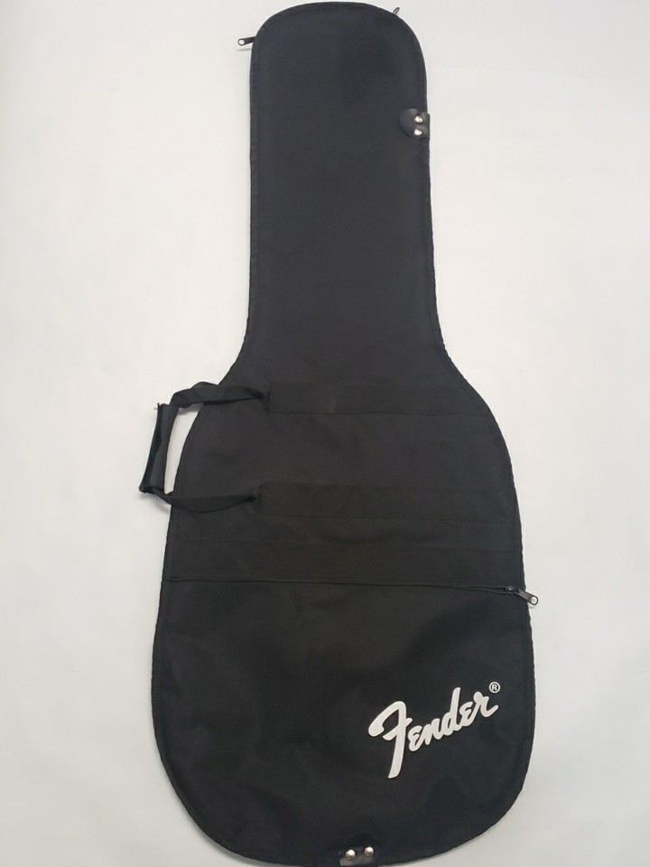 Fender Black Logo Padded Electric Guitar Case Gig Bag Soft Shell*No ...