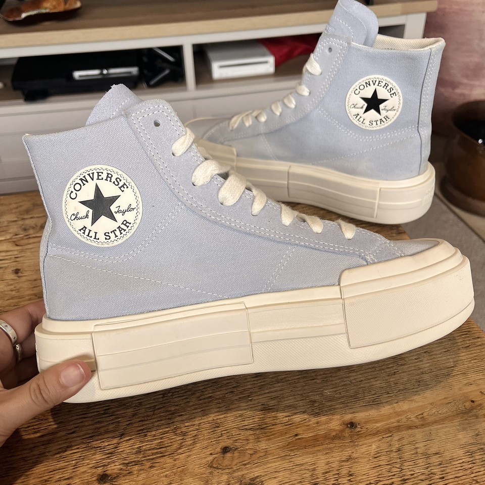 Converse Chuck Taylor Cruise Platform Trainers A06499C Light Blue 6 ...