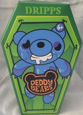 DEDDY BEARS DRIPPS Bear 5” Plush Toy In Coffin Series 3 *NEW* | eBay