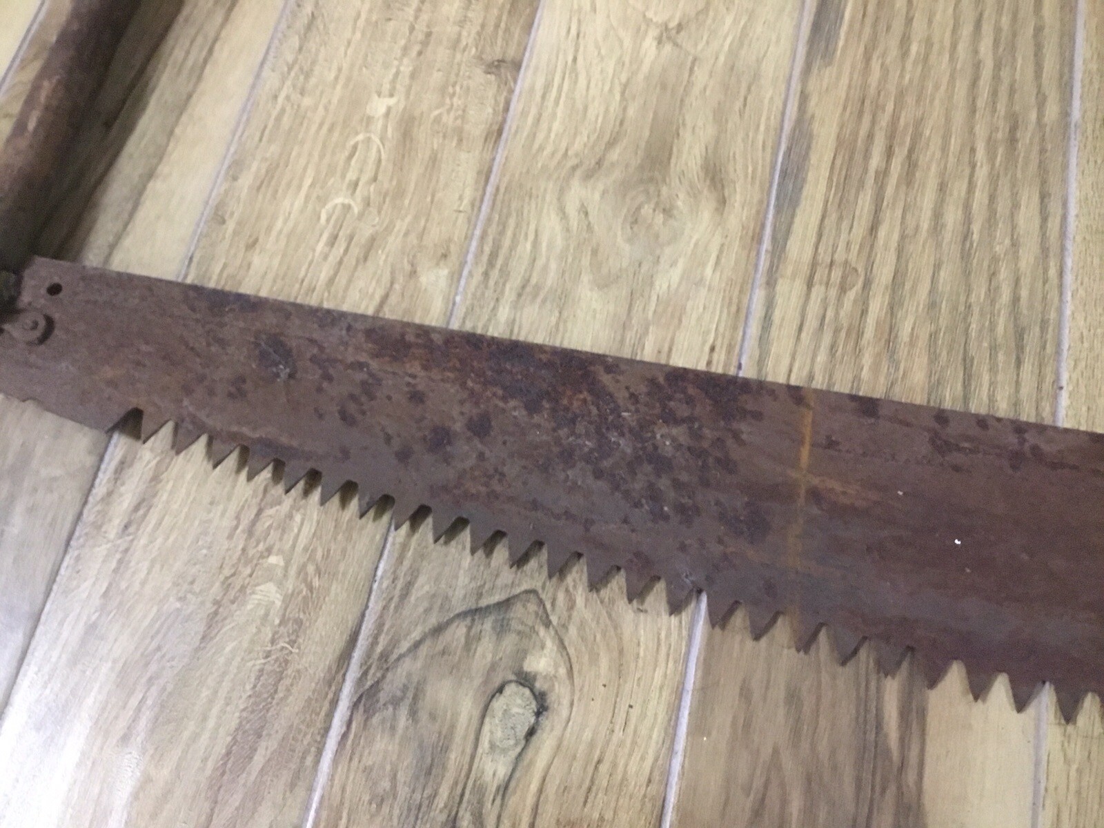 Two Man 60'' Vintage Crosscut Saw Logging Tree 5ft Cross Cut 1930s Wood ...