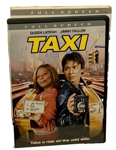 Taxi - DVD, 2005, Full Screen - Queen Latifah, Jimmy Fallon, Gisele ...