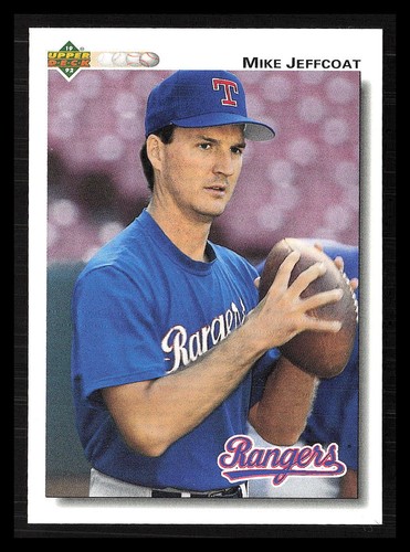 Mike Jeffcoat 1992 Upper Deck #597 Texas Rangers | eBay