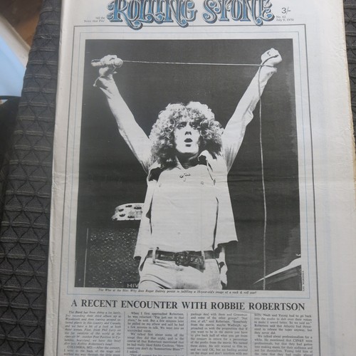 ROLLING STONE MAGAZINE #62 July 9th 1970 Roger Daltrey Acid Cowboys Van ...