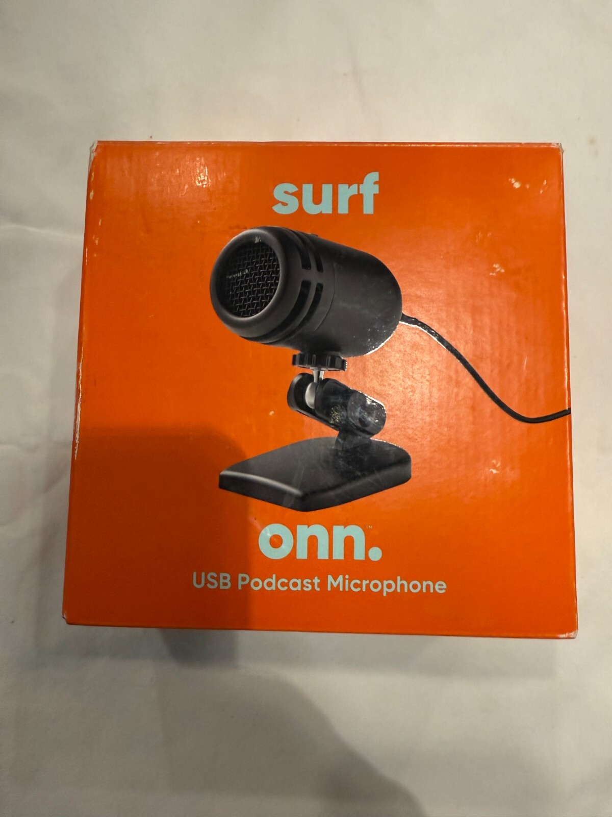 Surf Onn. USB Podcast Microphone Mic for Laptops PC Model 100009002 B33 ...