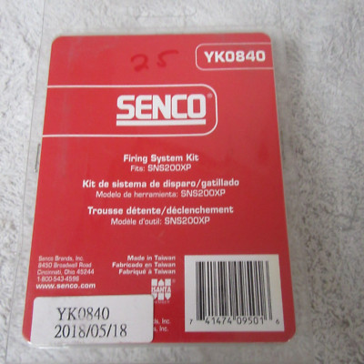 Senco YK0840 REPAIR KIT A Tool Parts for Stapler Model SNS200XP - NOS ...