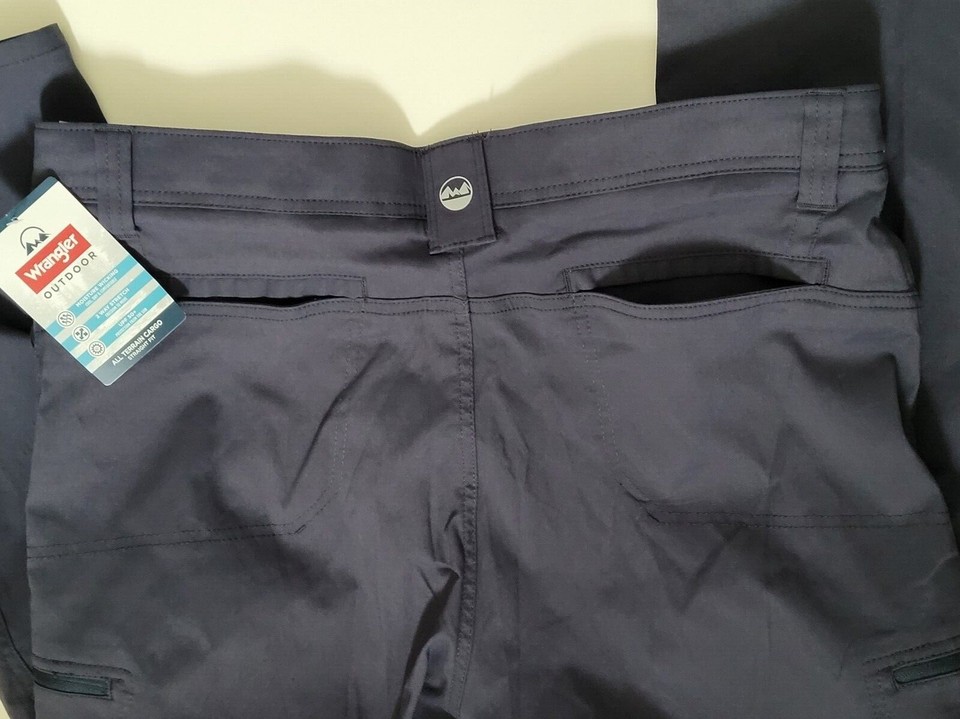 Wrangler Men's Outdoor Performance Cargo Pant Flex Waistband All Sizes ...