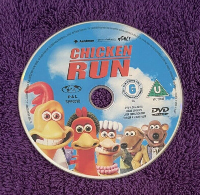 Chicken Run - DVD Disc Only - Comedy (2000) Mel Gibson - Free UK P&P ...