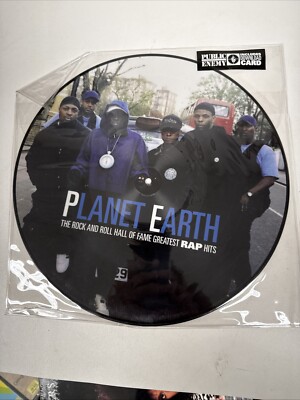 Public Enemy Planet Earth Greatest Rap Hits New Sealed lp vinyl Picture ...