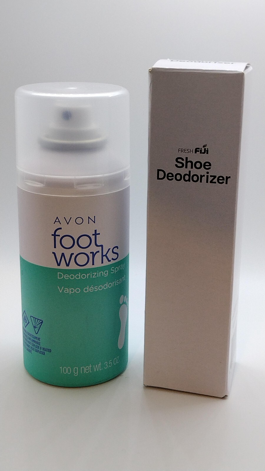 Foot Spray - Fresh Feet: Shoe and Foot Deodorizing Spray Set | eBay