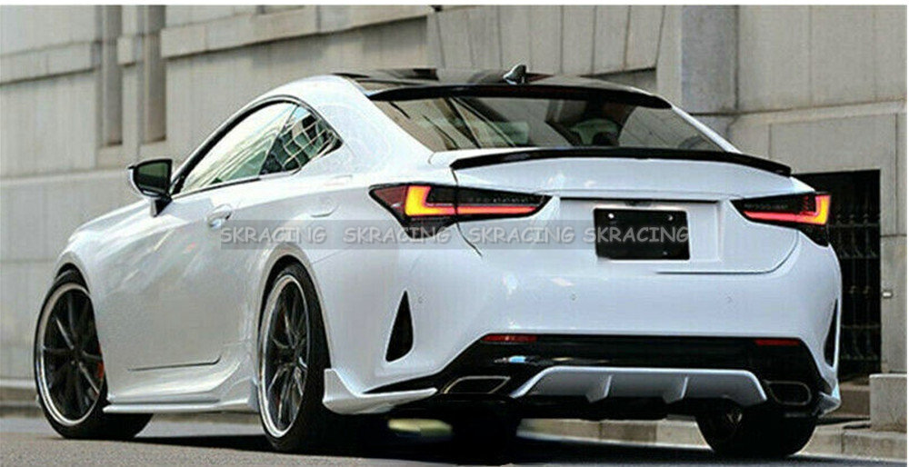 Carbon Fiber Rear Trunk Spoiler Wing For Lexus RC200t RC300 RC350 F ...