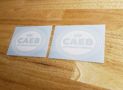 caeb international baler Decals Stickers Replacement gloss WHITE 2 10x7 ...