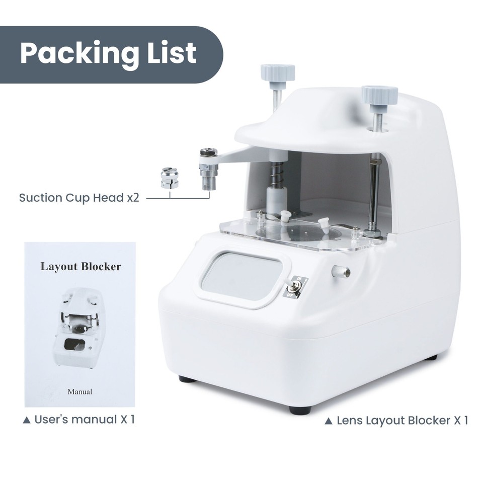 UCanSee Optometry Optical Lens Layout Blocker LED Centering Machine | eBay