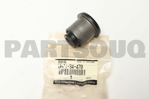 UH7134470 Genuine Mazda BUSHING,RUBBER-FRT UH71-34-470 | eBay