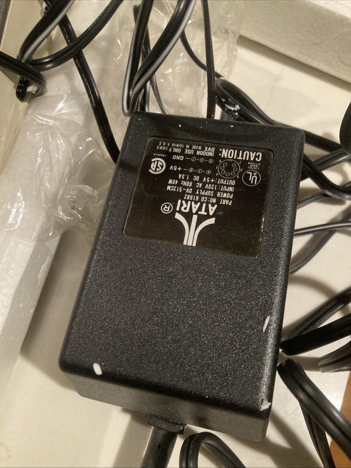 VTG Atari 600XL Home Computer with Original Box Power Cord TV Switch ...