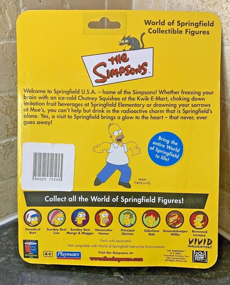 UK Exclusive The Simpsons Sunday Best Marge & Maggie WOS World Of ...