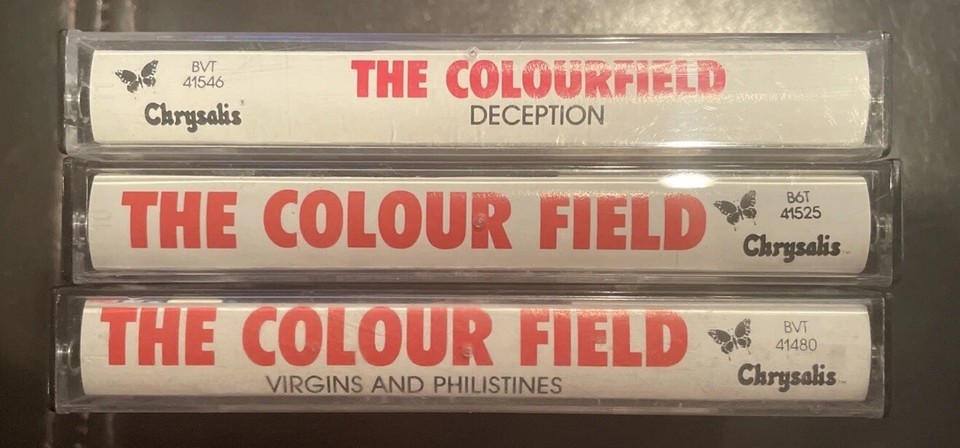 The Colour Field-3 Cassette Tapes: Deception, Virgins And Philistines ...