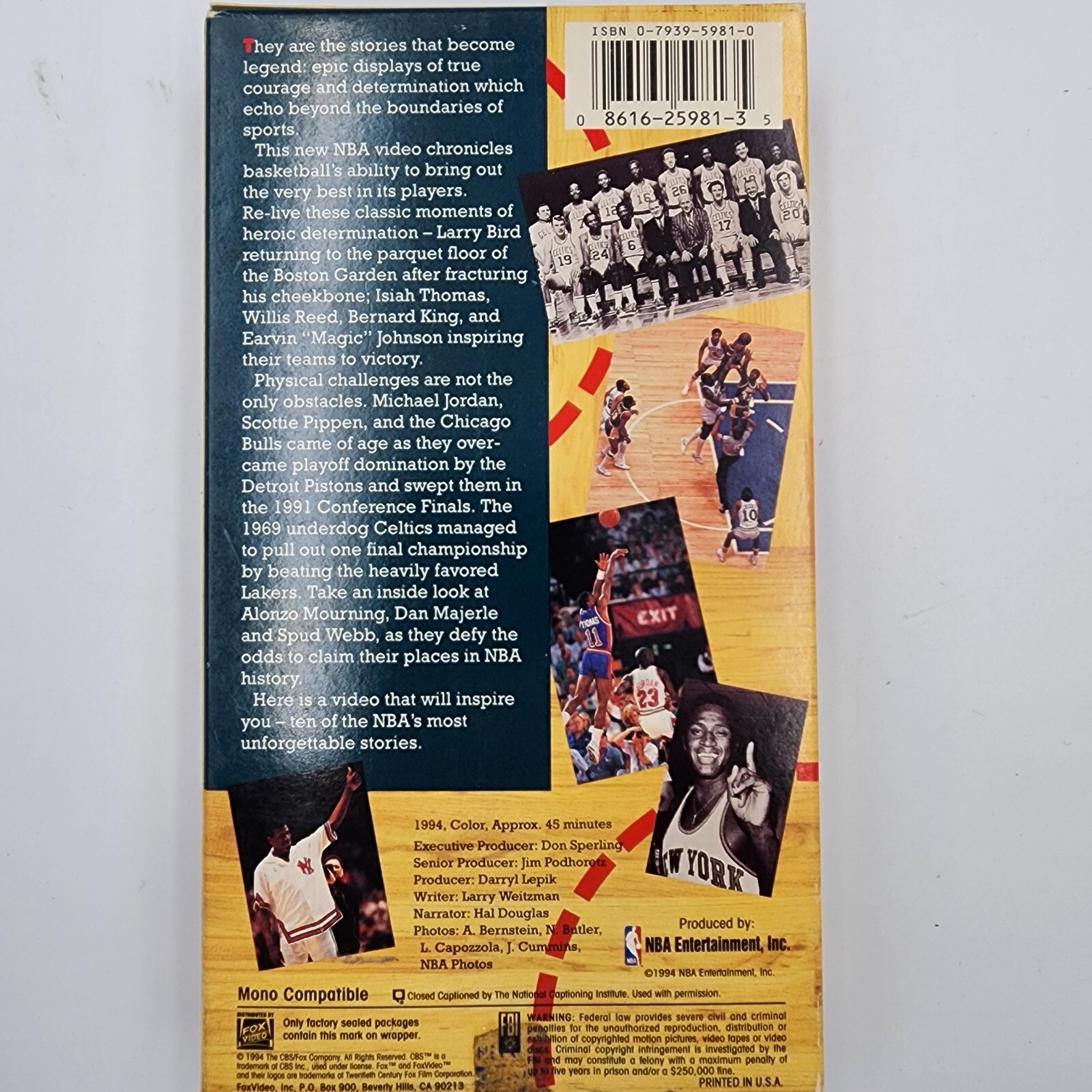 NBA Guts Glory (VHS, 1996) 86162598135 | eBay