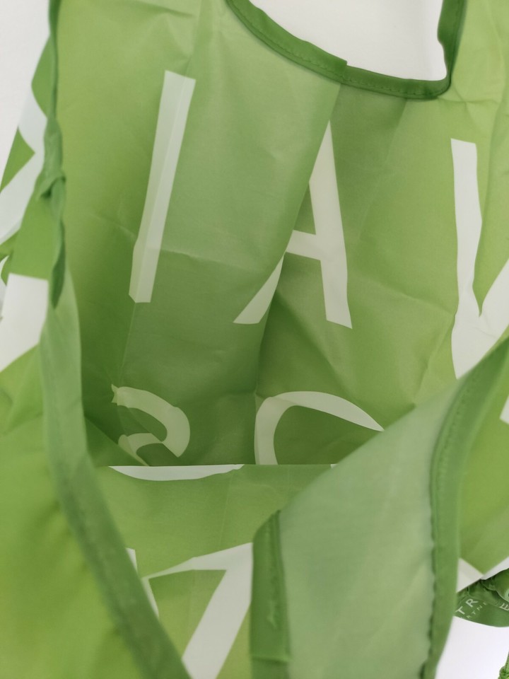 Waitrose & Partner Green Core Pouch Bag Reusable Shopping Tote Bag ...