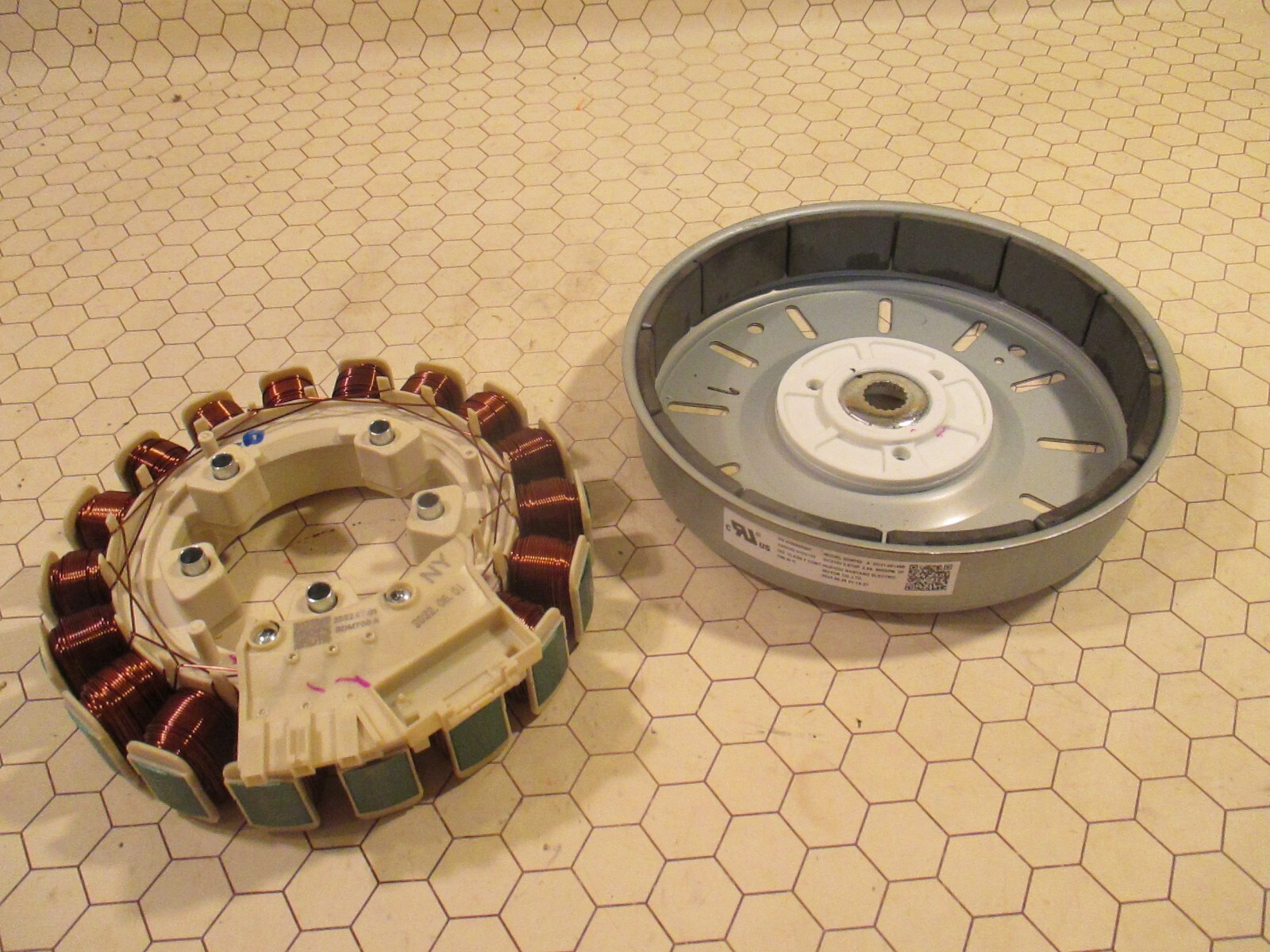 DC93-00309A Samsung Washer Motor & Rotor Assembly New Open Box ...