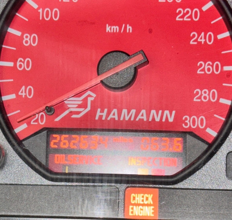 *VERY RARE* E36 GENUINE HAMANN CLUSTER | eBay