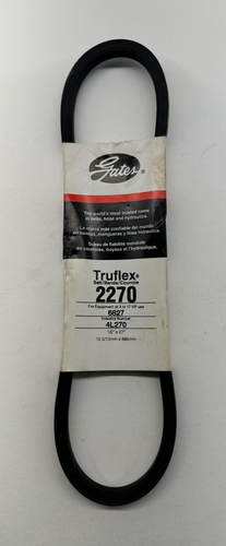 Gates 2270 Truflex FHP Low Horse-Power V-Belt, Black 4L270 | eBay