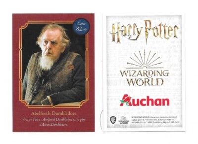 Carte - Auchan - Harry Potter - Wizarding World - N°82 - Abelforth ...