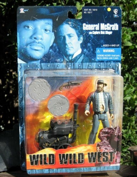 Wild Wild West General McGrath With Capture Disk Slinger 5 Inch Figure ...