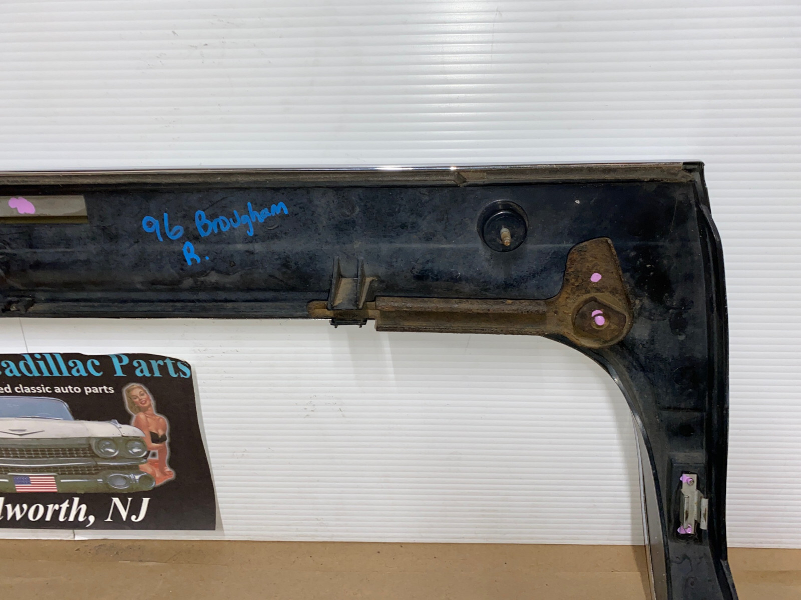 96 Cadillac Fleetwood Brougham RIGHT REAR QUARTER ROCKER FENDER SKIRT ...