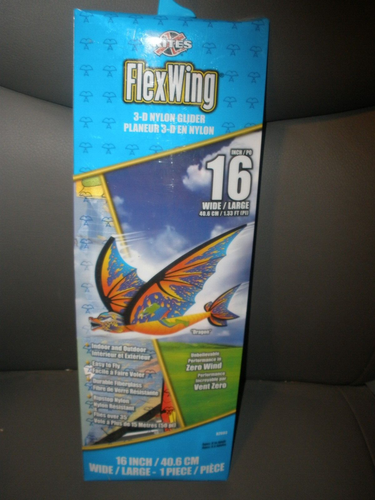 NEW FlexWing 3D Nylon Glider Kite 16" DRAGON | eBay