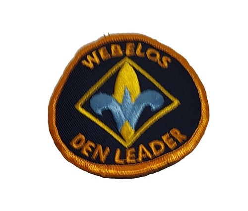 Cub Scout Webelos Den Leader Emblem Boy Scouts of America Patch Vintage ...