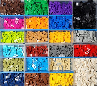 Lego 11477 Brick Slope Curved 1x2 Select Colour/Quantity. | eBay UK