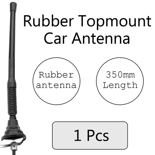 1Pcs 350mm Length Rubber Topmount Car Antenna Bendable with 1.2 meters ...