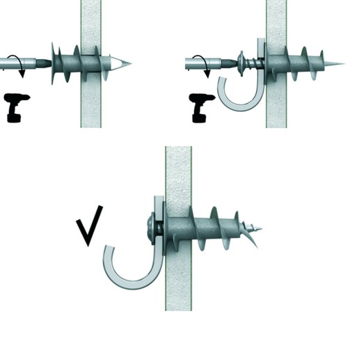 Rawplug DRA02 Metal Self Drill Plasterboard Drywall Fixing 14 x 32mm ...