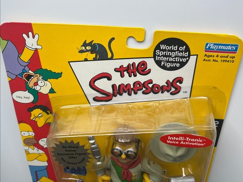 Simpsons Scout Leader Flanders Action Figure WOS MOC Series 10 Intelli ...