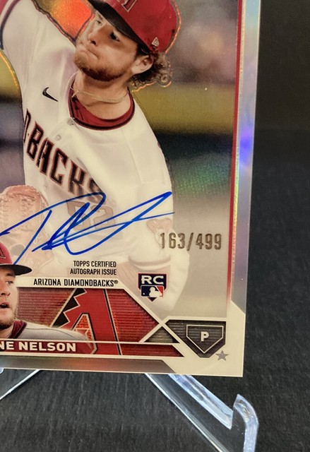 2023 Topps Chrome - Rookie Autographs Refractor #RA-RN Ryne Nelson /499 ...