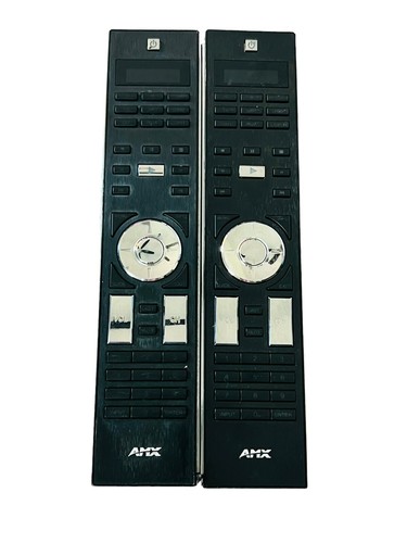 Genuine AMX MIO-R1/R2 Handheld Remote Control LOT OF 2 UNTESTED AS IS ...