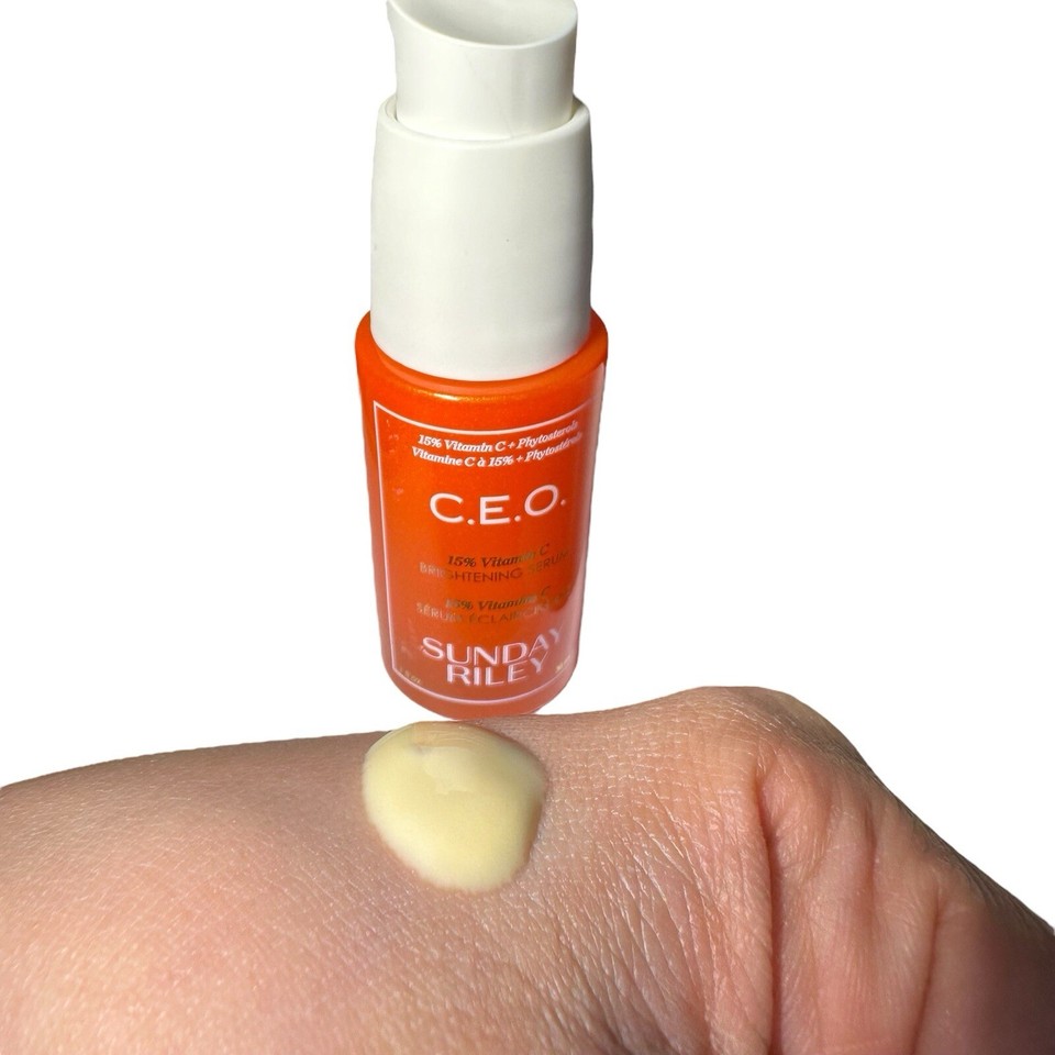 Sunday Riley CEO C.E.O. 15% Vitamin C Brightening Serum 1.0 oz/30ml | eBay