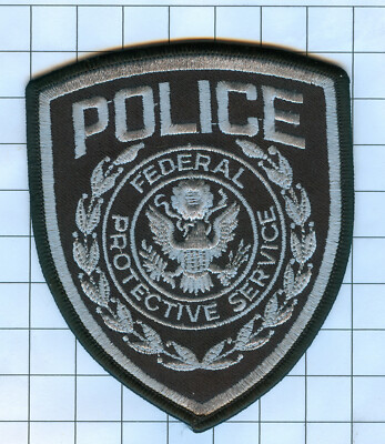 Police Patch - Federal Protective Service 3 1/2" X 4" | eBay