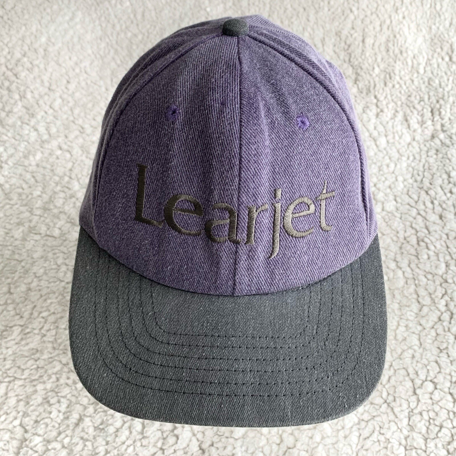 Lear Jet Cap Heathered Purple Gray Colorado Cap Adjus… - Gem