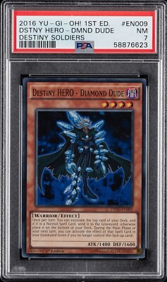 Yu-Gi-Oh! 2016 TCG Destiny HERO - Diamond Dude Destiny Soldiers EN009 ...