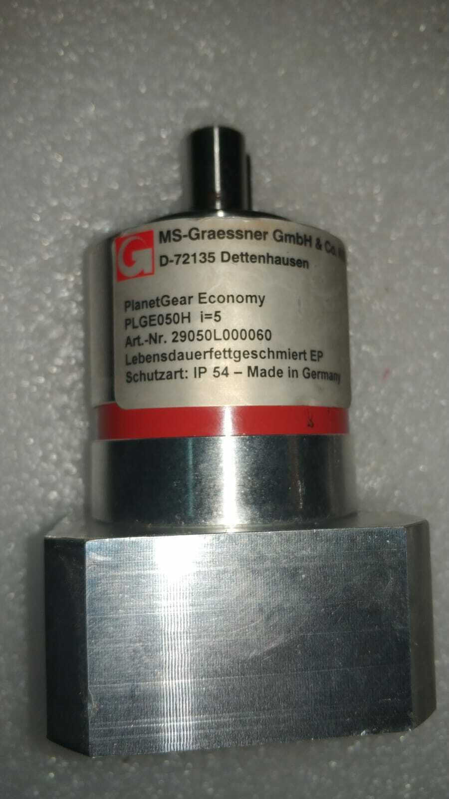 MS-Graessner gmbh planetary gear box 1:5 plge050H (3) | eBay