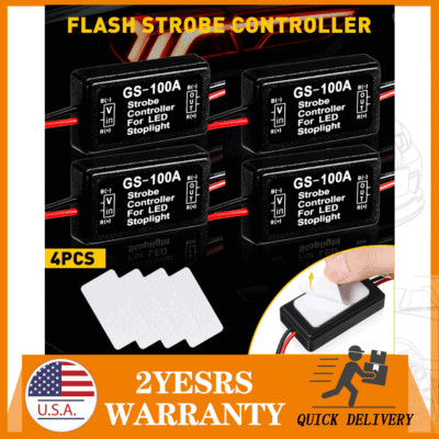 Universal Third Brake light Stop Light Pulsing Strobe Flashing Module ...